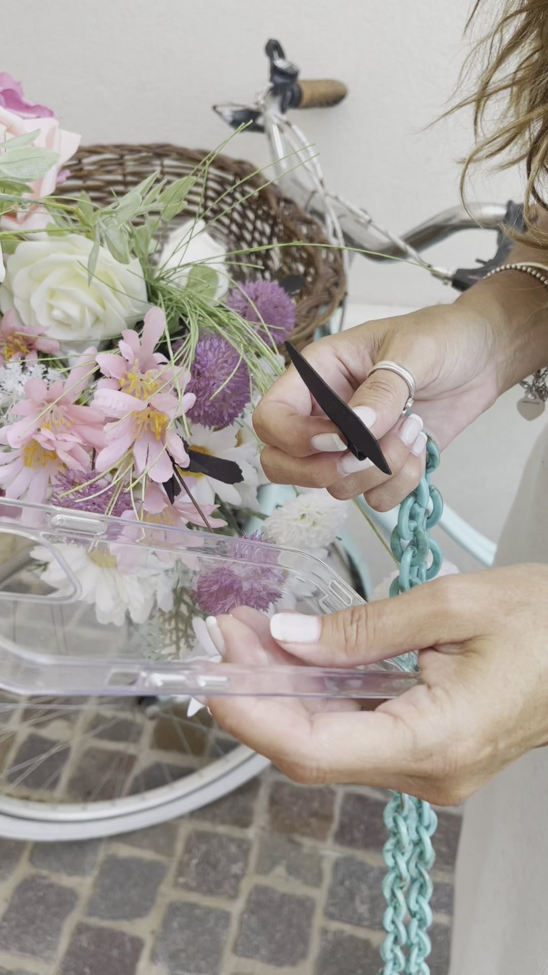 True Blue Phone Charm – Miami Chains & Co.